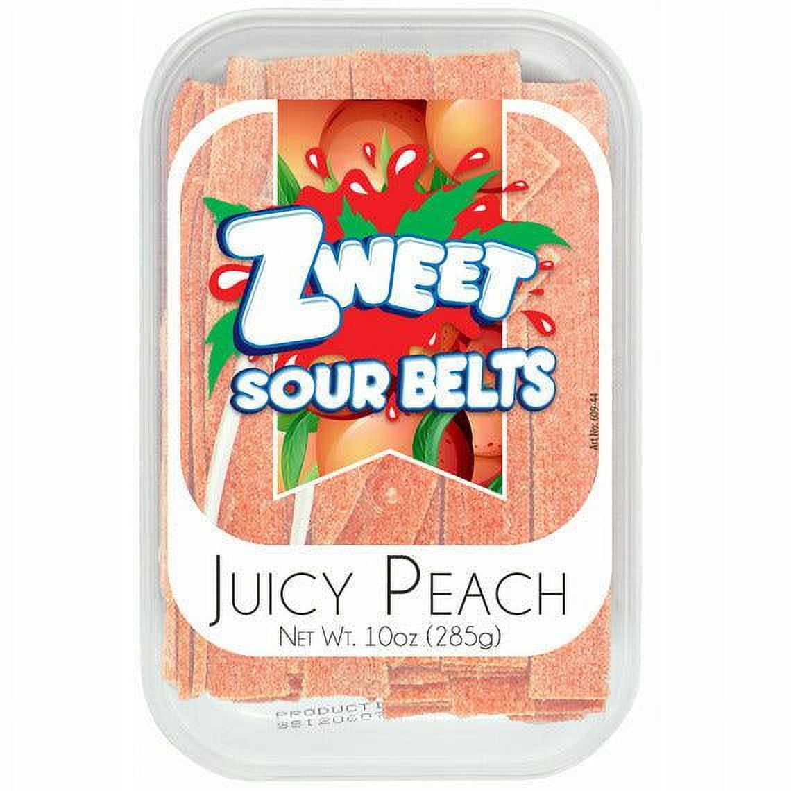 Sour Peach Belts | Zweet | 10 oz - Walmart.com