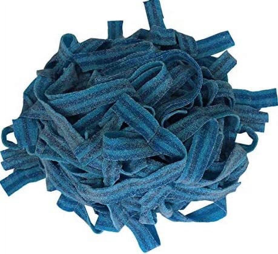 Sour Power Gummy Belts Candy (Sour Berry Blue, Blueberry, 1 Pound ...