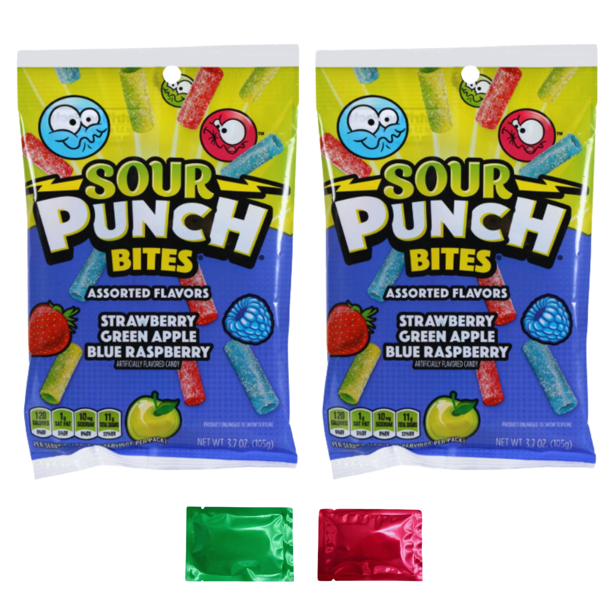 Sour Punch Bites Assorted Gummy Candy, Party Favor Stocking Stuffers ...