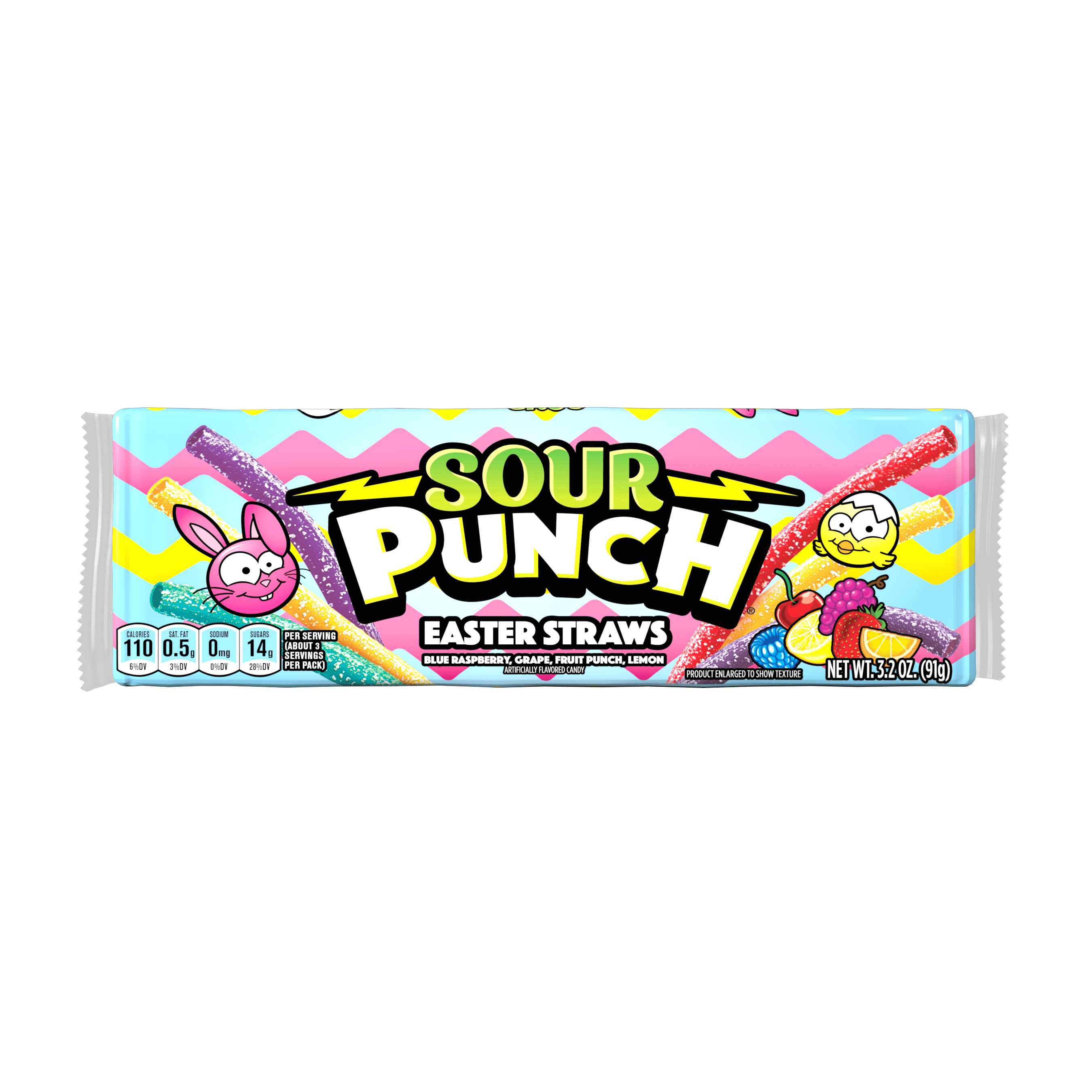 Sour Punch Easter Straws, 3.2 oz - Walmart.com