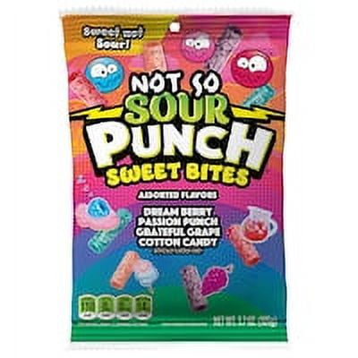Sour Punch Not Sour Sweet Bites Assorted Flavors Candy, 3.7oz (2 pack ...