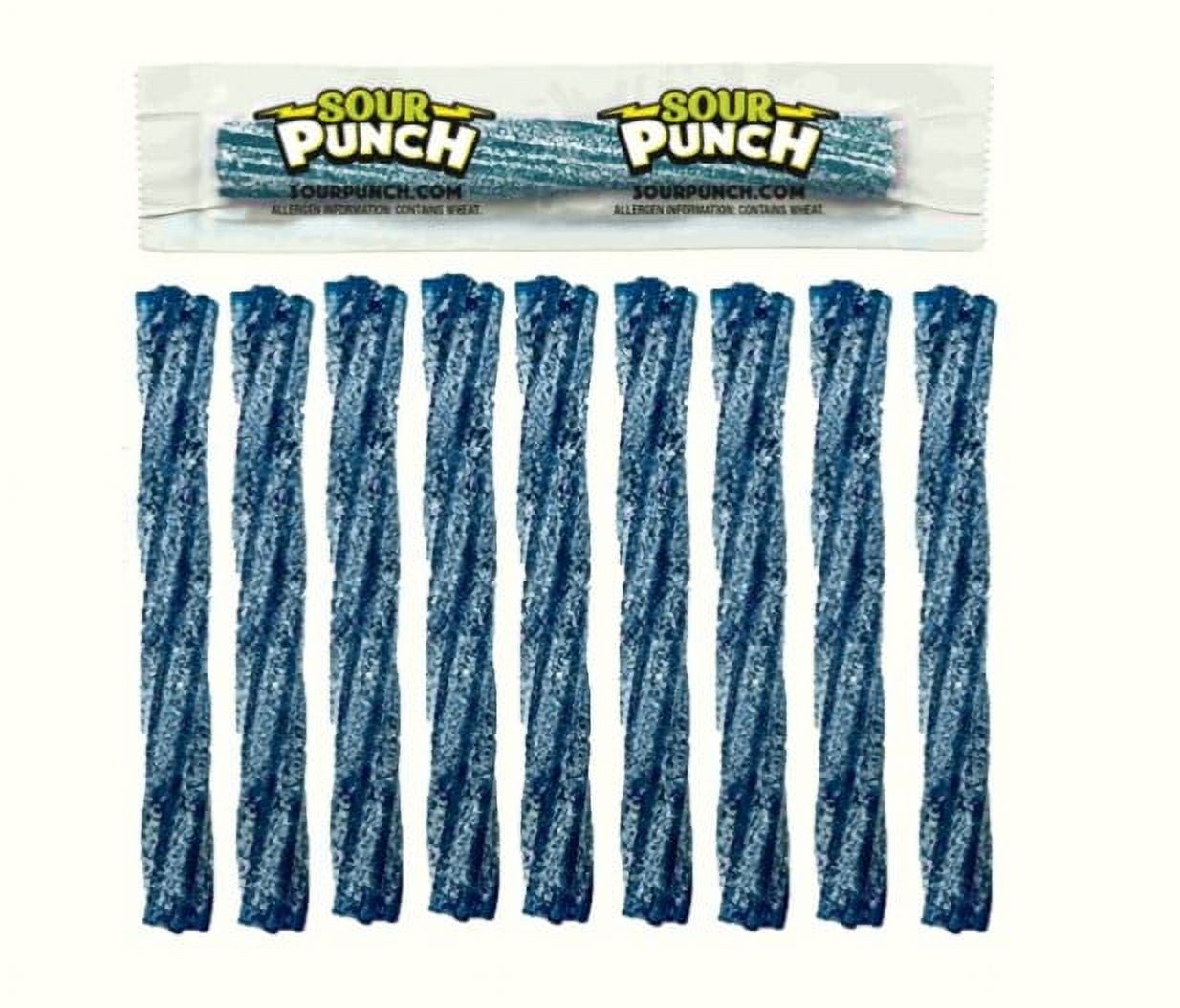 Sour Punch Twists - Individually Wrapped Sweet & Sour Candy, Blue ...