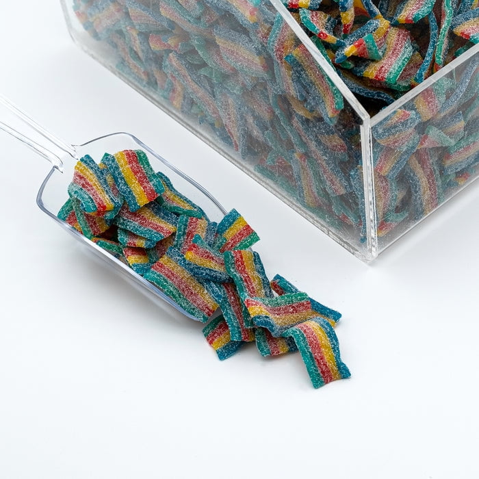 Sour Rainbow Quattro Mini Bites – Bite-Sized Sour Candy – Tangy Blue ...