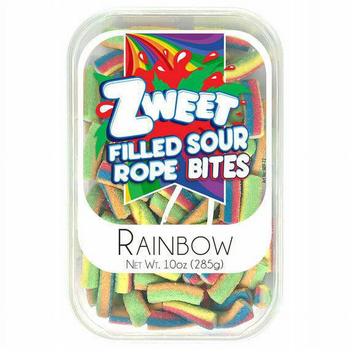 Sour Rainbow Rope Bites | Zweet | 10 oz - Walmart.com