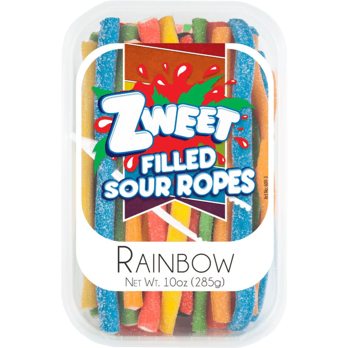 Sour Rainbow Ropes | Zweet | 10 oz - Walmart.com