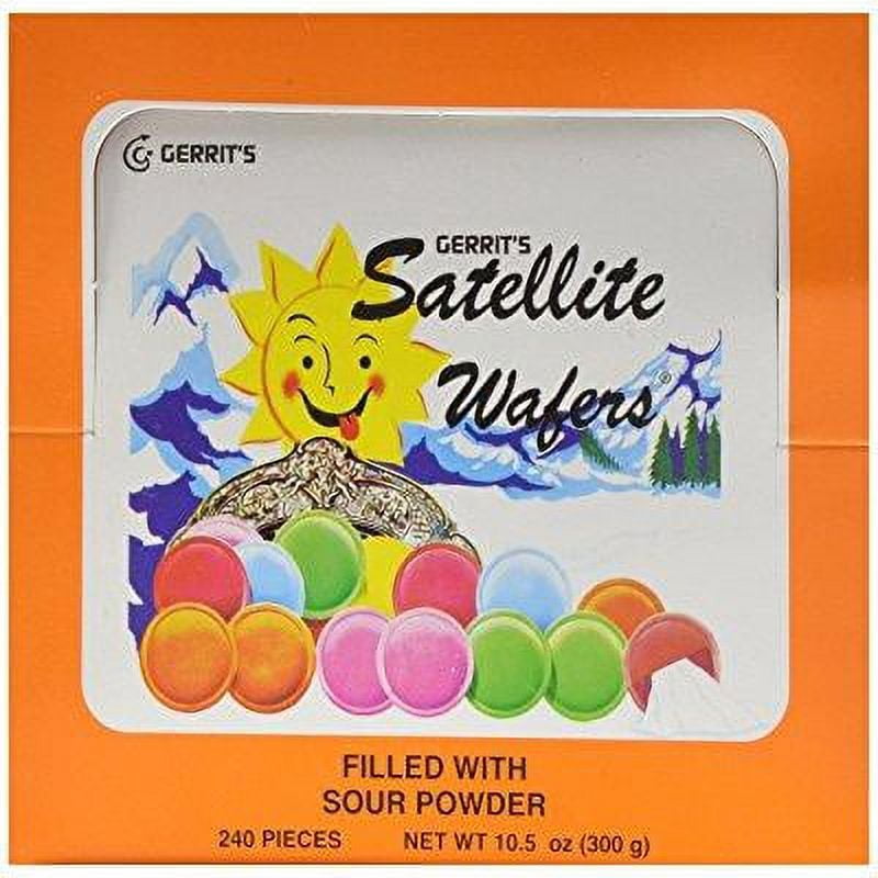 Sour Satellite Wafers Candy - Box of 240 - Walmart.com
