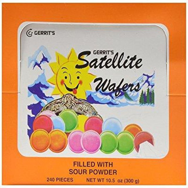 Sour Satellite Wafers Candy - Box of 240 - Walmart.com