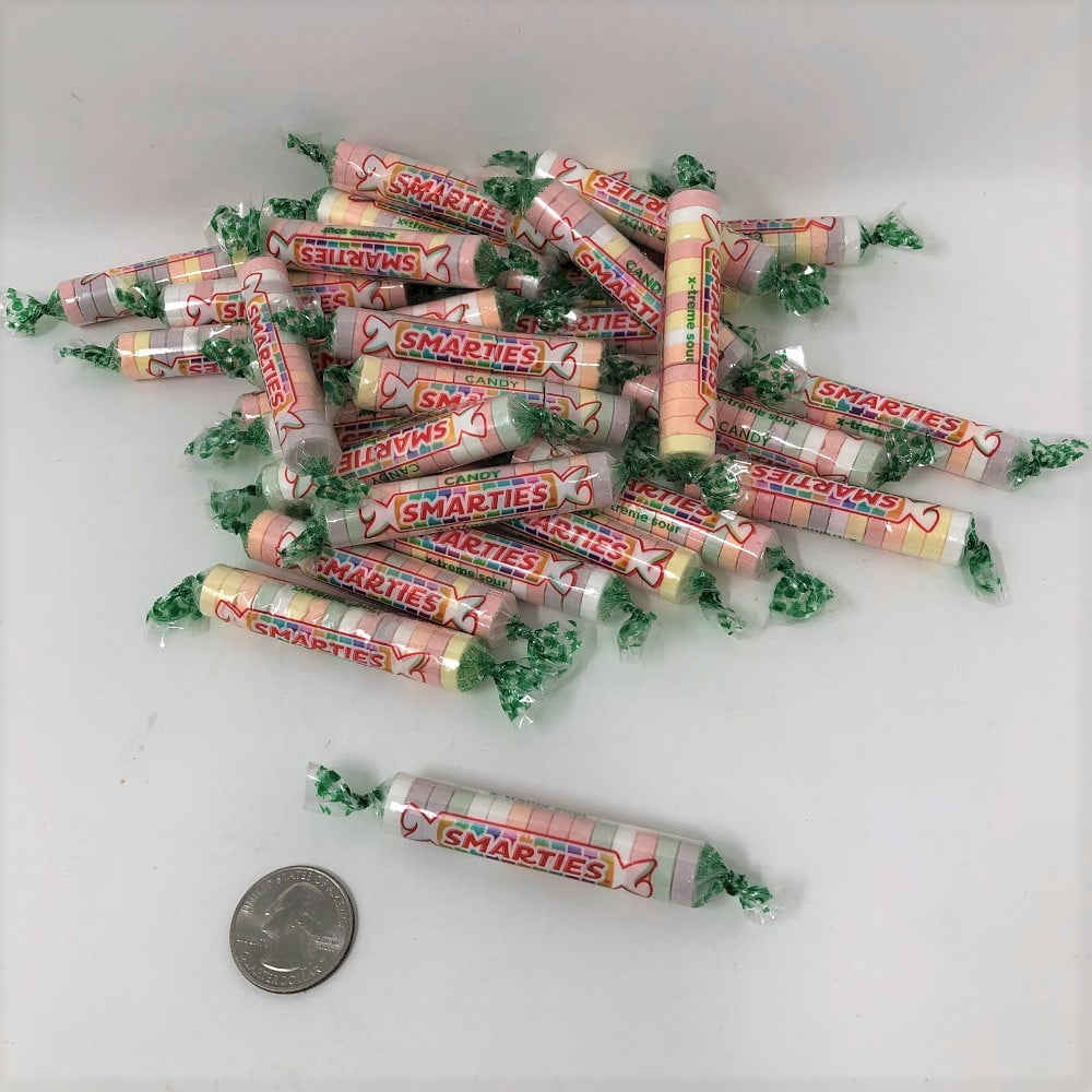 Sour Smarties 5 pounds X-Treme Sour Smarties bulk wrapped candy ...