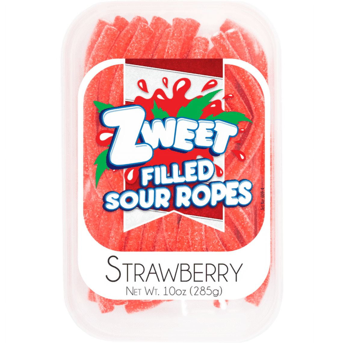 Sour Strawberry Ropes | Zweet | 10 oz - Walmart.com