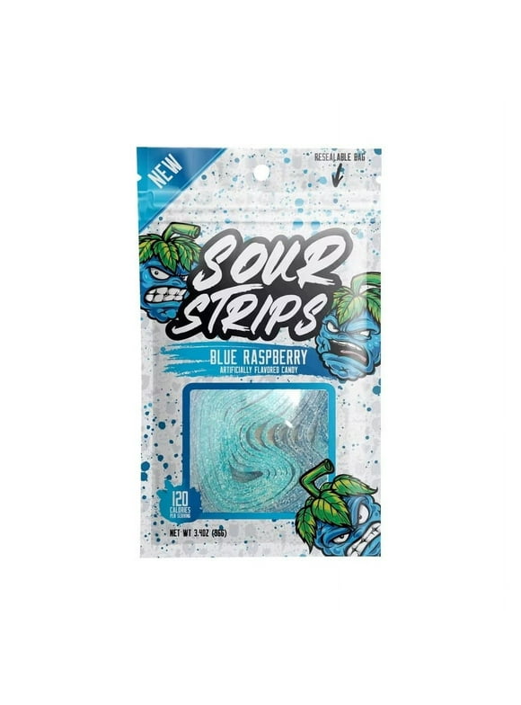 Sour Strips Sour Candy in Gummy & Chewy Candy - Walmart.com