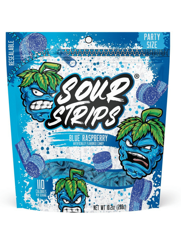 Sour Strips Sour Candy in Gummy & Chewy Candy - Walmart.com