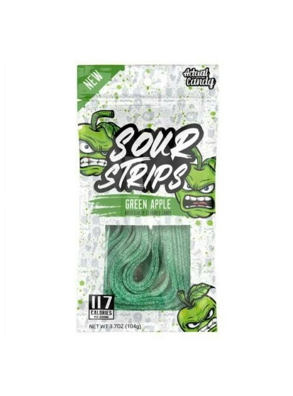 Sour Strips Sour Candy in Gummy & Chewy Candy - Walmart.com