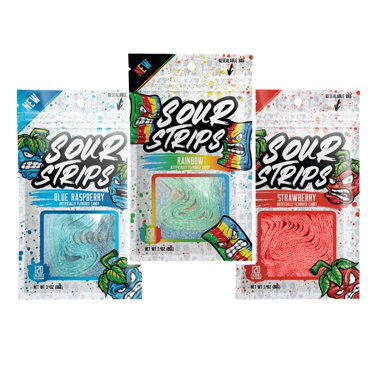 Fun Flavors Candy Sour Mix Bag, Gummies, Sweets 35 Count Variety Pack ...