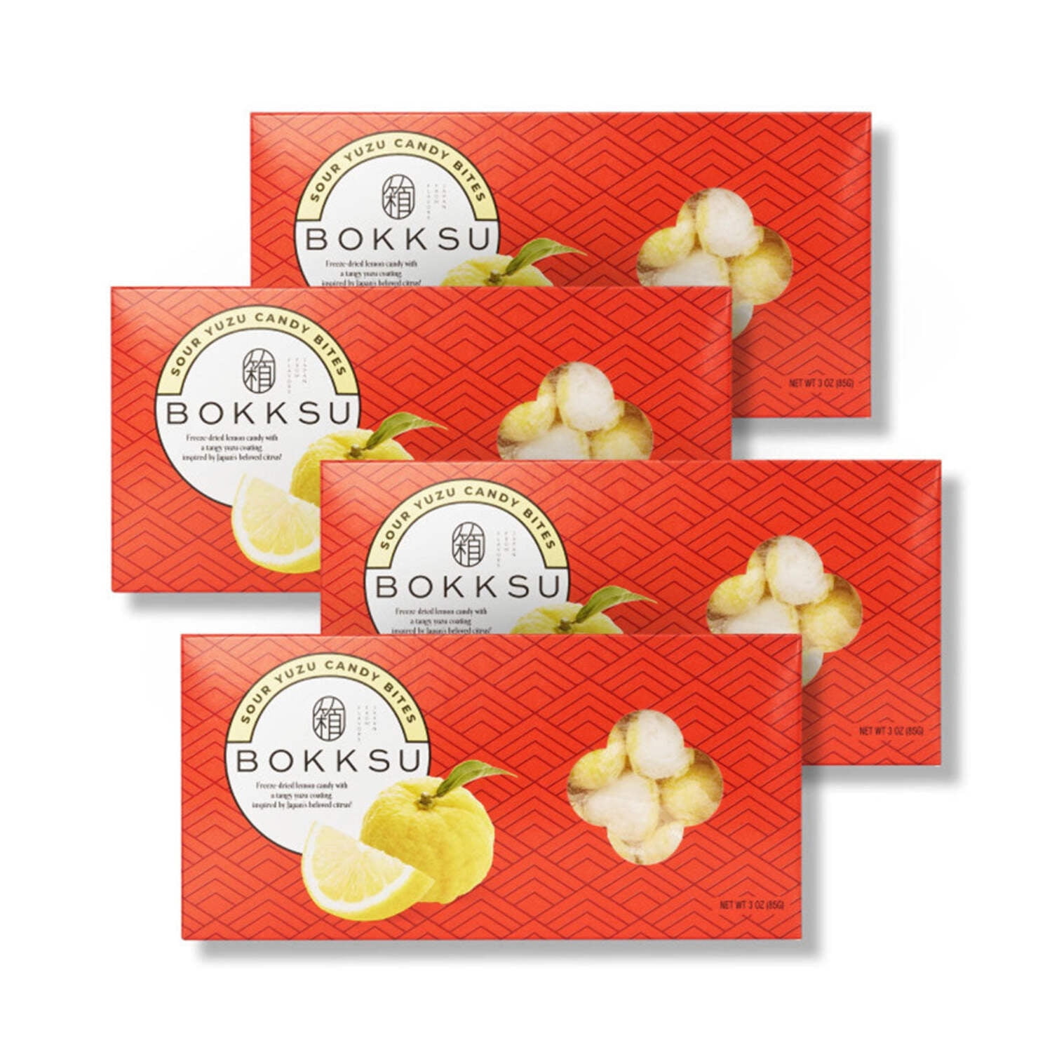 Bokksu Sour Yuzu Japanese Candy Bites (4-pack) - Walmart.com