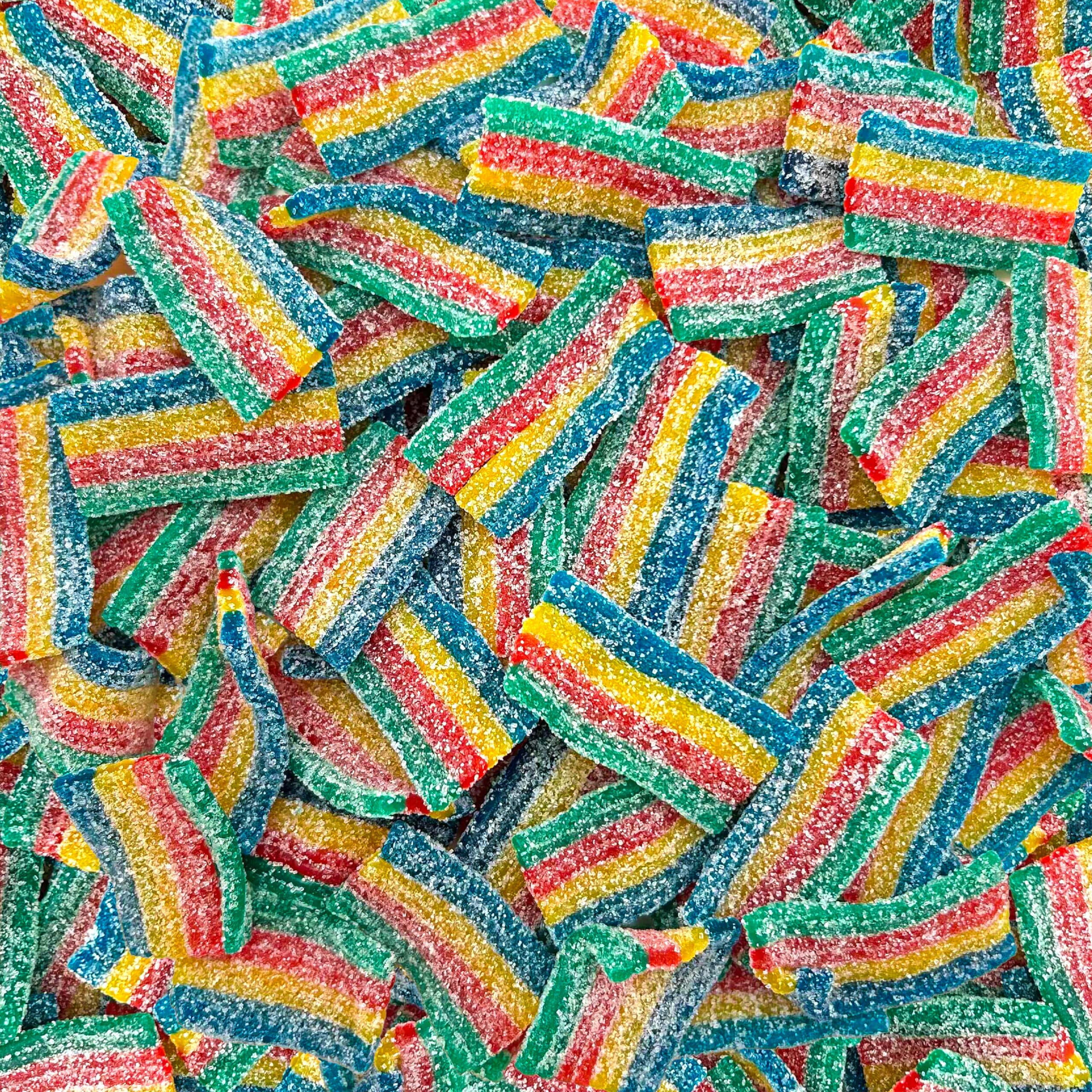 SourZap Sour Belts | ESF27 8-Ounce Pack | Bite-Size Gummy Candy ...