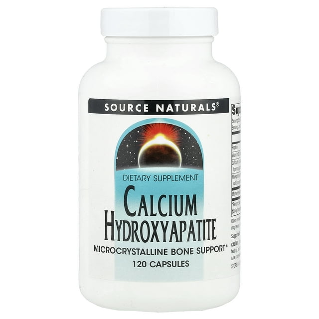 Source Naturals Microcrystalline Calcium Hydroxyapatite for Bone ...