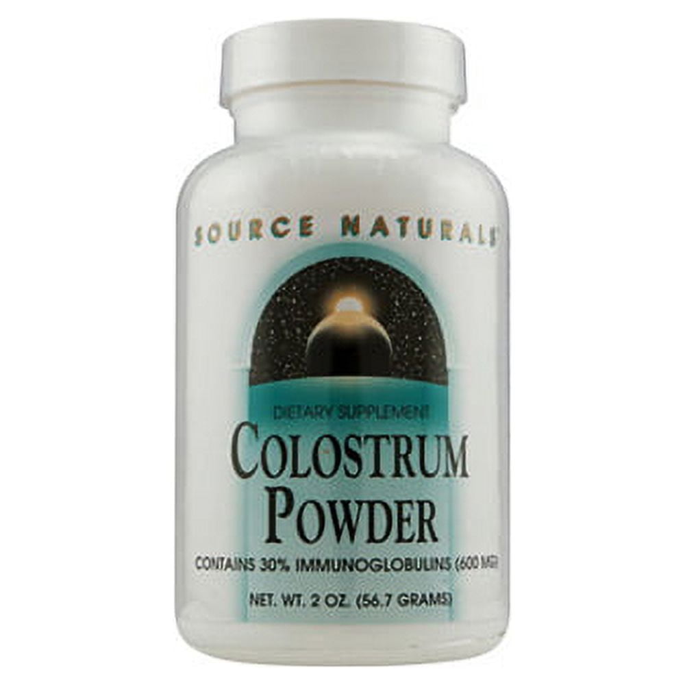 Source Naturals Colostrum Powder, Unique Food Supplement, 2 Ounces ...