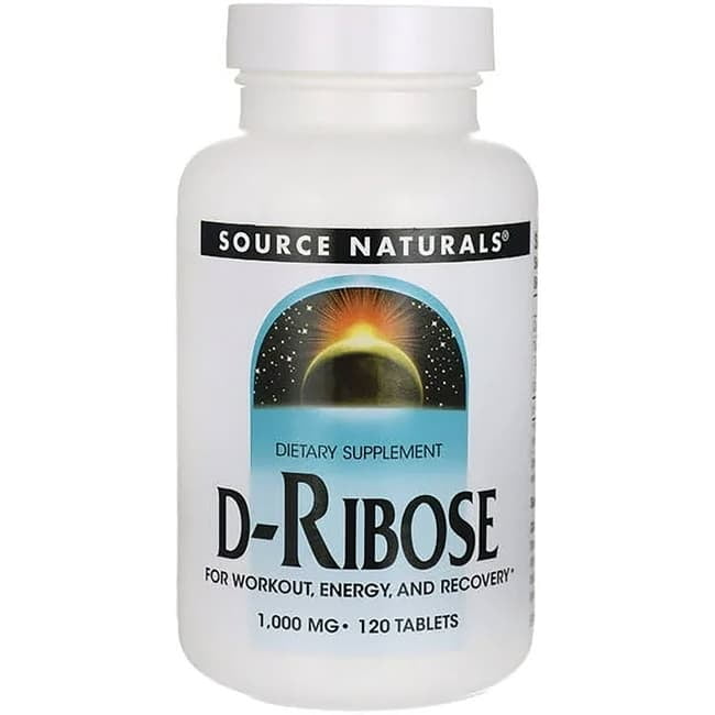 Source Naturals, Inc. D Ribose 1000mg 120 Tablet - Walmart.com
