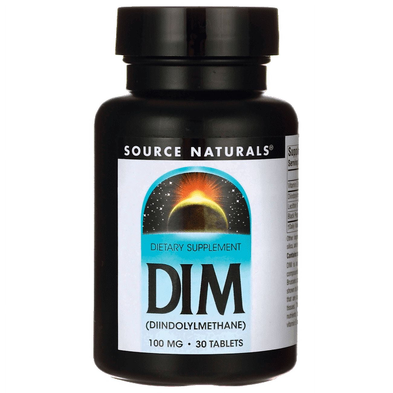 Source Naturals Dim (Diindolylmethane) 100 mg 30 Tabs - Walmart ...