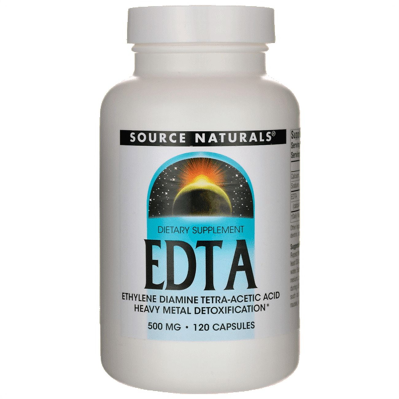 Source Naturals Edta 500 mg 120 Caps - Walmart.com