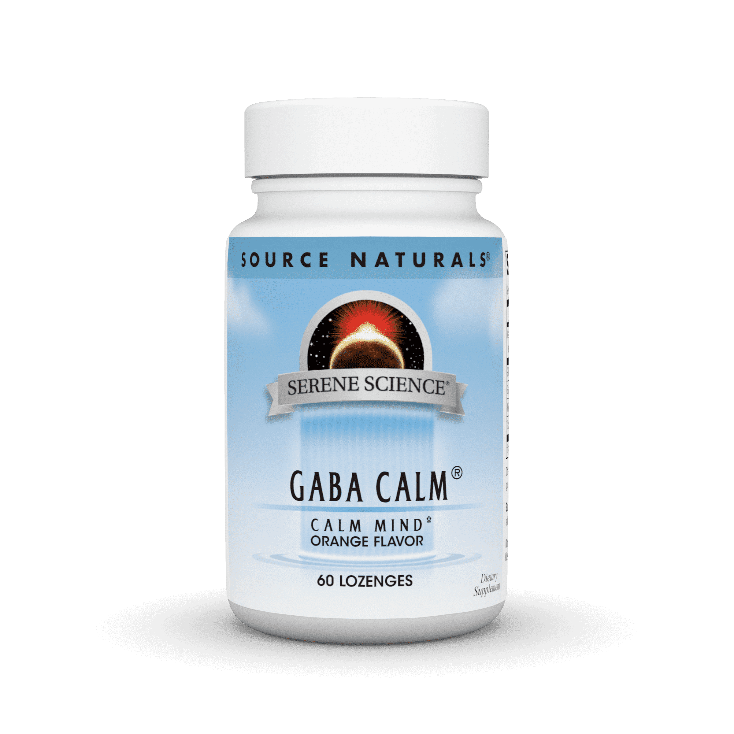 Source Naturals Serene Science GABA Calm Supplement - Orange Flavor, 60 ...