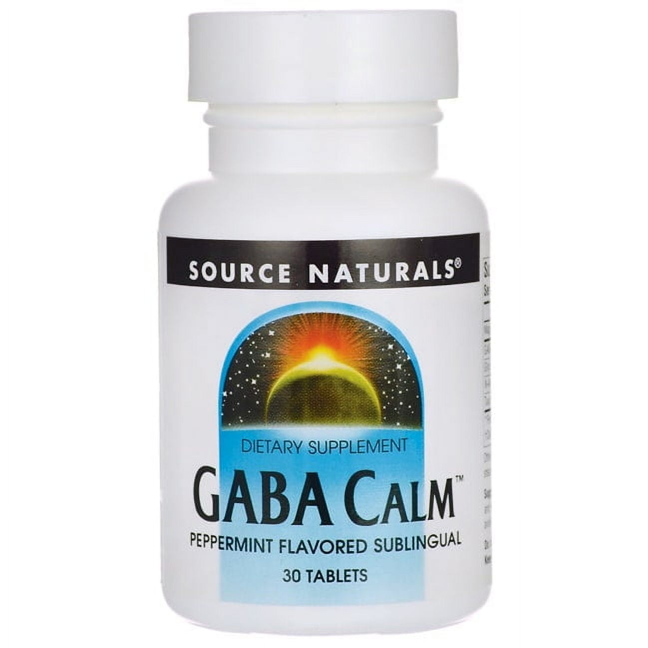 Source Naturals Gaba Calm Peppermint 30 Tabs - Walmart.com