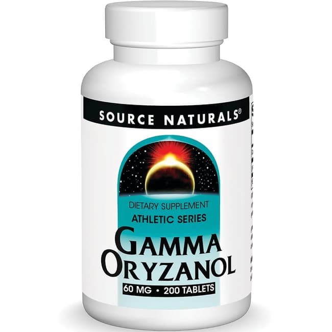 Source Naturals Gamma Oryzanol 60 mg 200 Tabs - Walmart.com