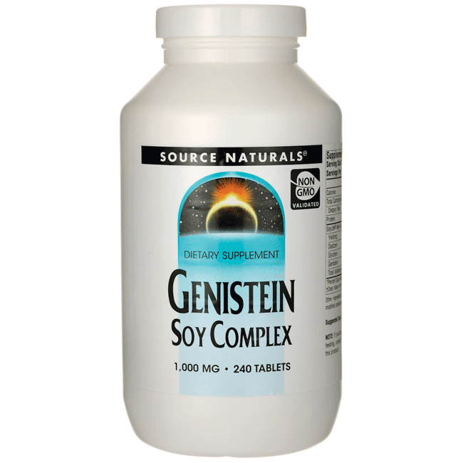 Source Naturals Genistein Soy Complex 240 Tabs - Walmart.com