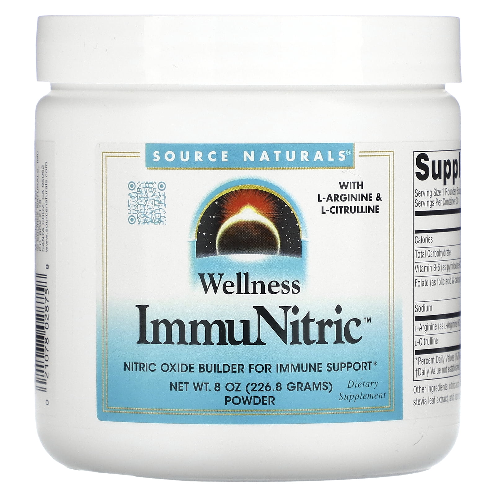 Source Naturals Immunitric, Nitric Oxide Builder for Immune System ...