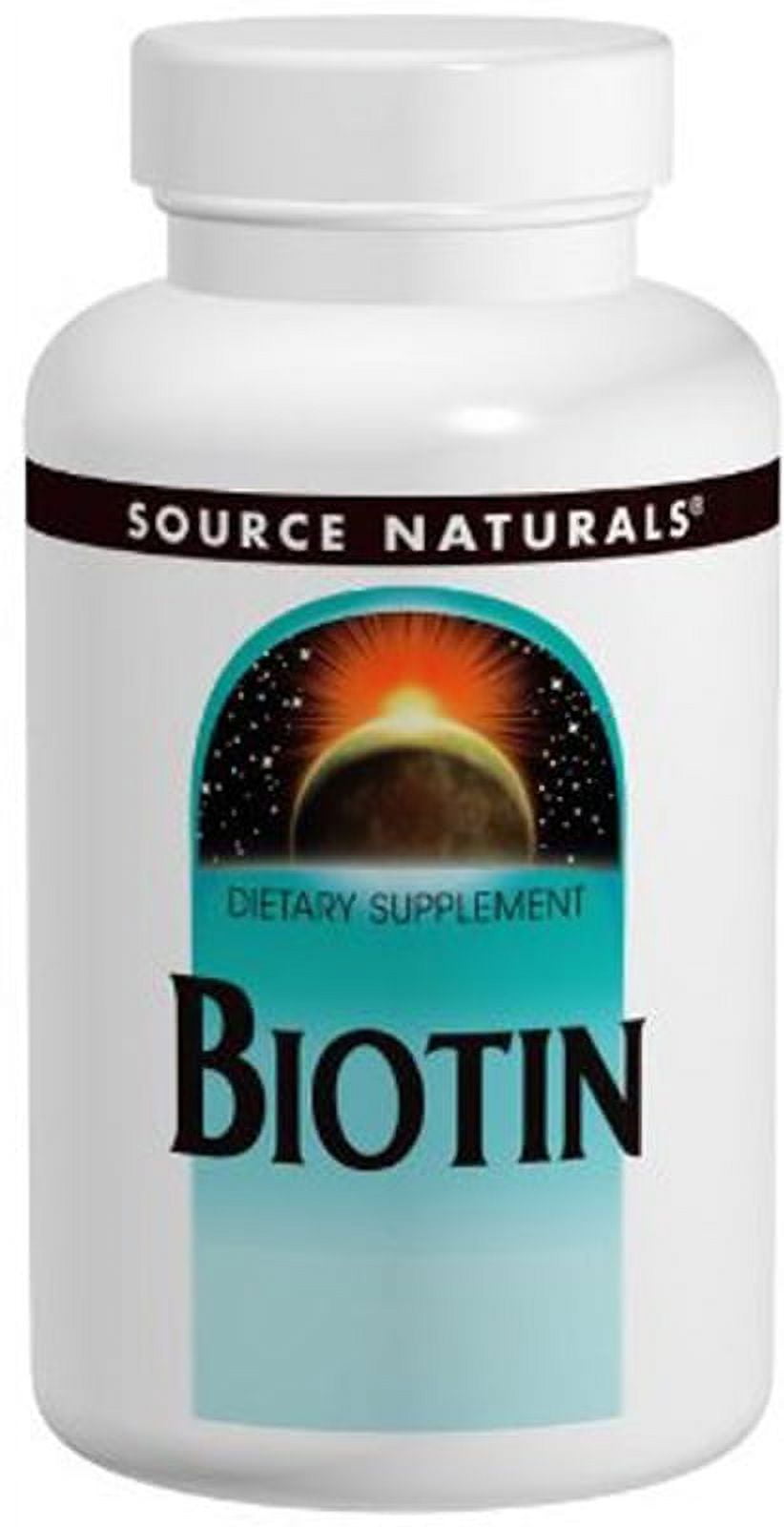 Source Naturals, Inc. Biotin Fast Melt 60 Tablet - Walmart.com