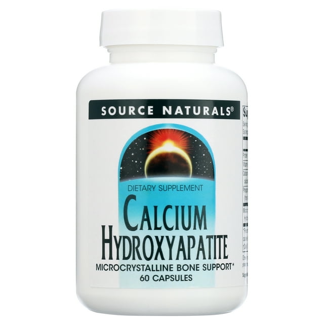 Source Naturals, Inc. Calcium Hydroxyapatite 60 Capsule - Walmart.com