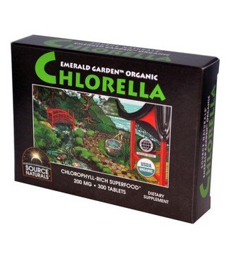 Source Naturals - Emerald Garden Organic Chlorella Chlorophyll-Rich ...