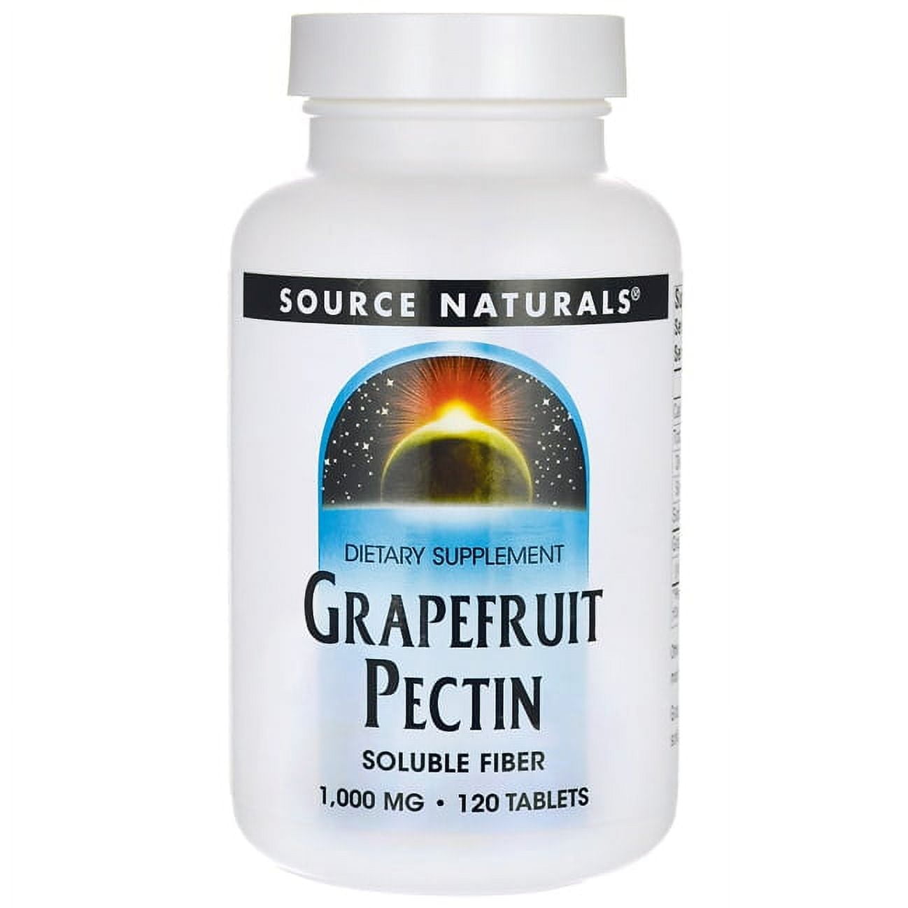 Source Naturals, Inc. Grapefruit Pectin 1000mg 120 Tablet - Walmart.com