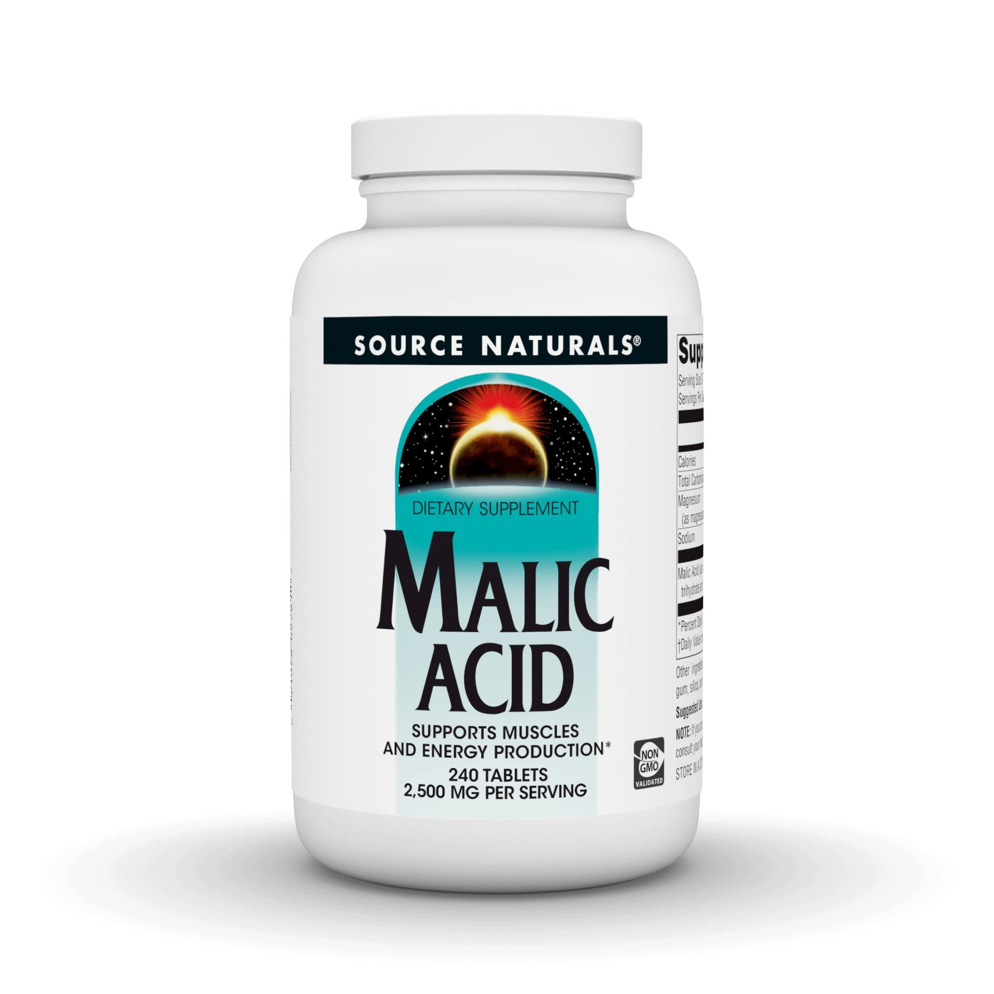 Source Naturals, Inc. Malic Acid 833 mg 240 Tablet - Walmart.com