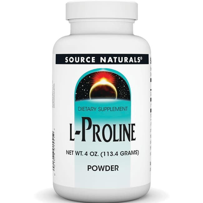 Source Naturals, Inc. L-Proline Powder 4 oz Powder - Walmart.com