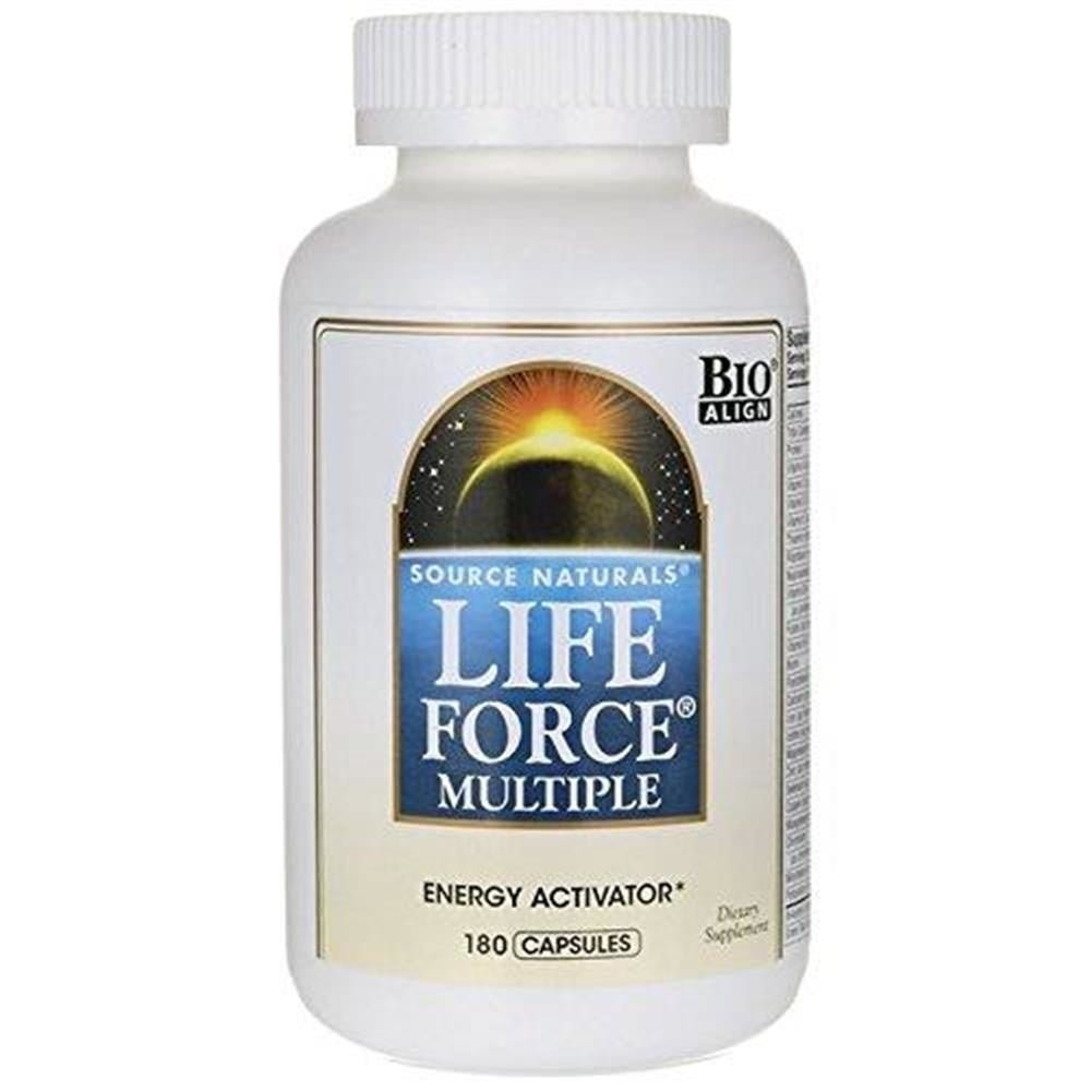 Source Naturals Life Force Multiple, 180 Capsules - Walmart.com
