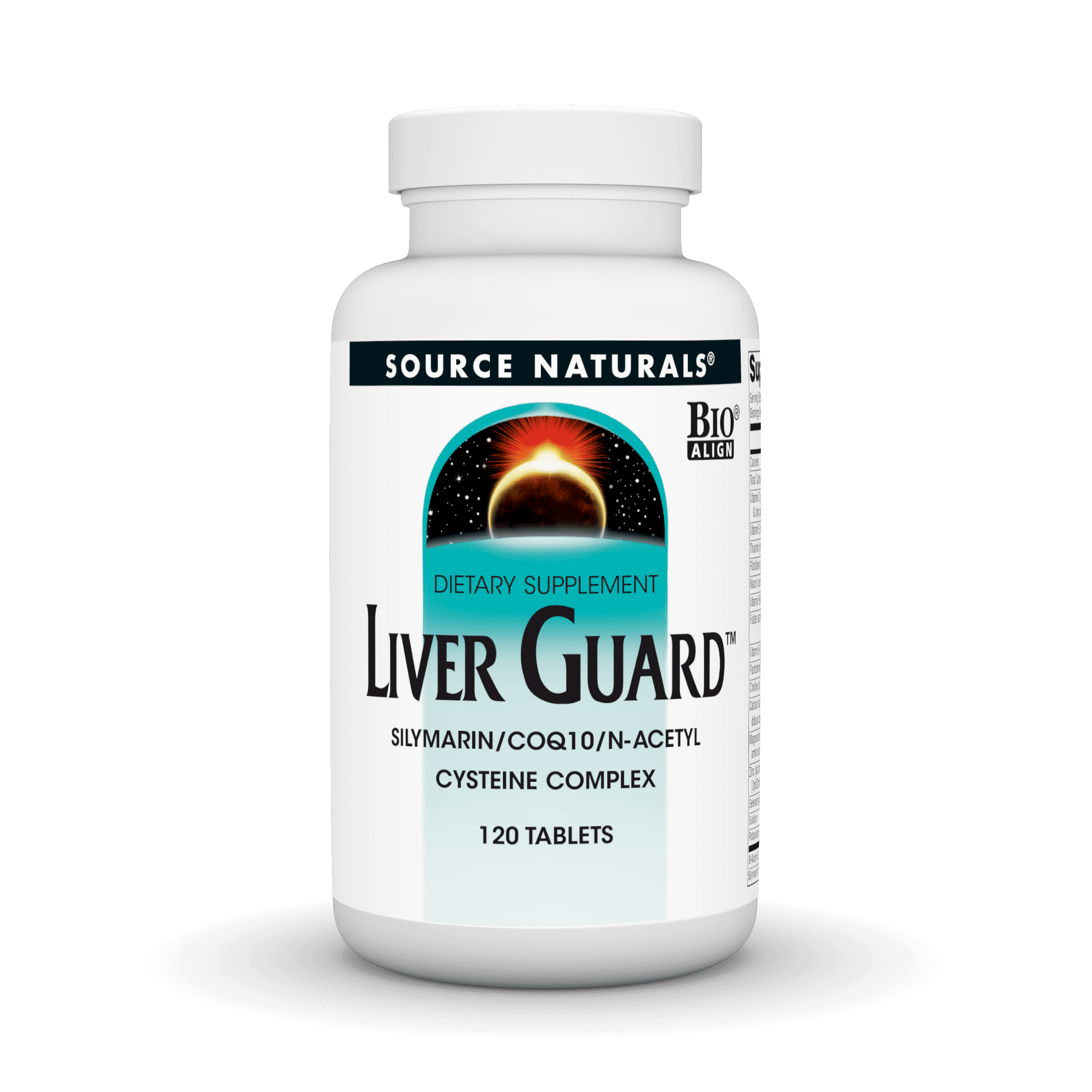 Source Naturals Liver Guard Supplement, 120 Tablets for Liver Support ...