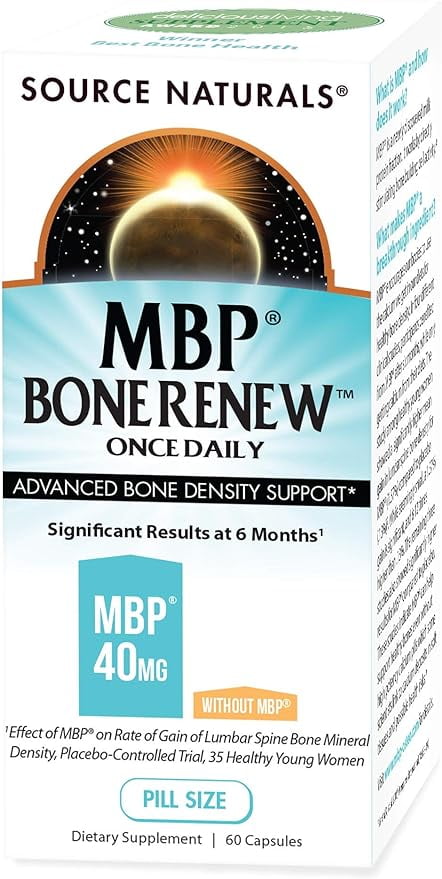 Source Naturals MBP Bone Renew - Milk Protein For Advanced Density ...