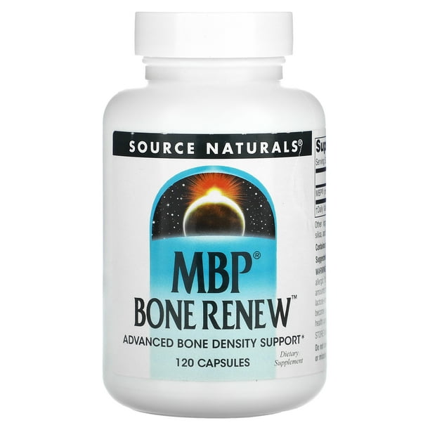Source Naturals MBP Bone Renew - 40mg Milk Protein & Growth Supplements ...