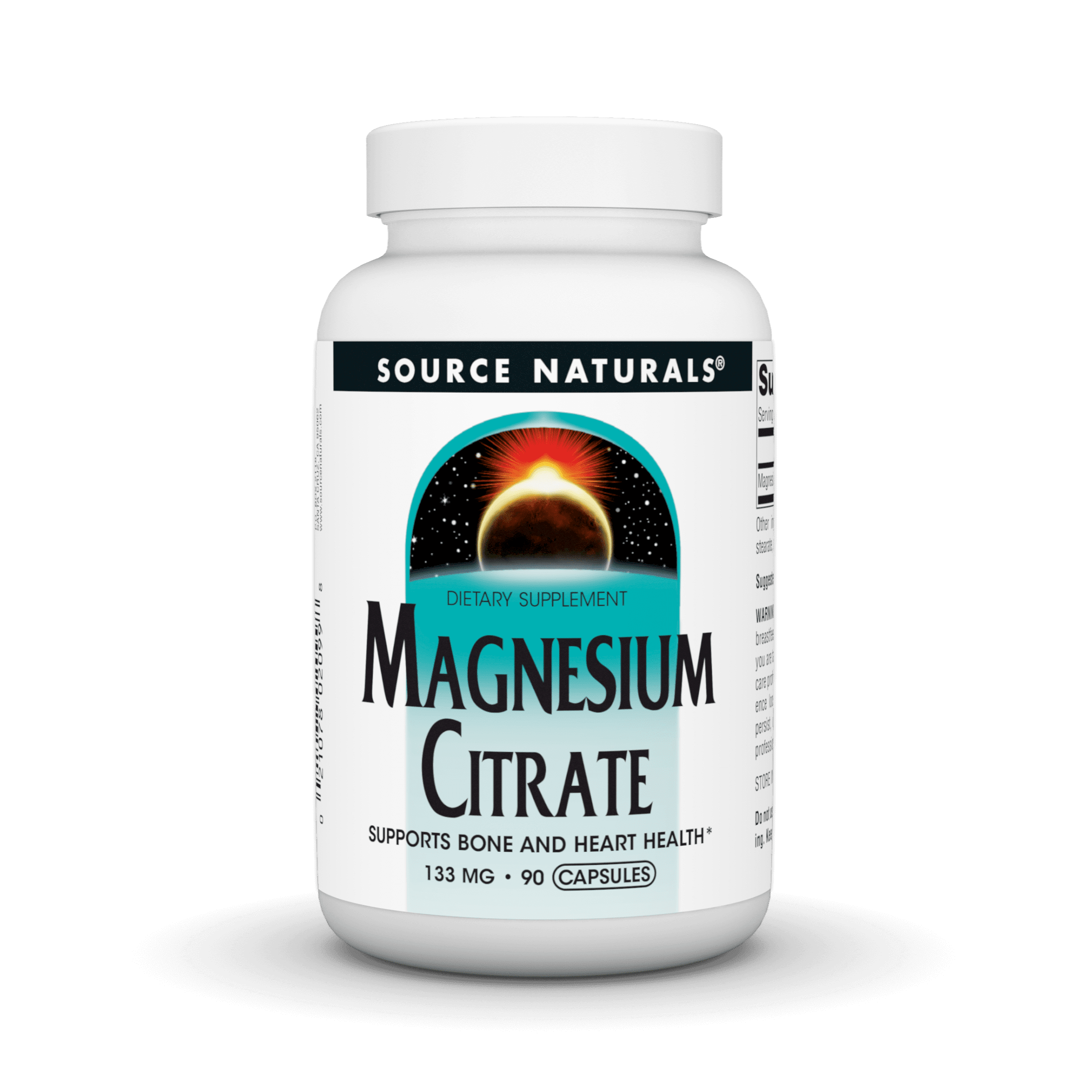 Source Naturals Magnesium Citrate 133 Mg Capsules - 90 Ea - Walmart.com