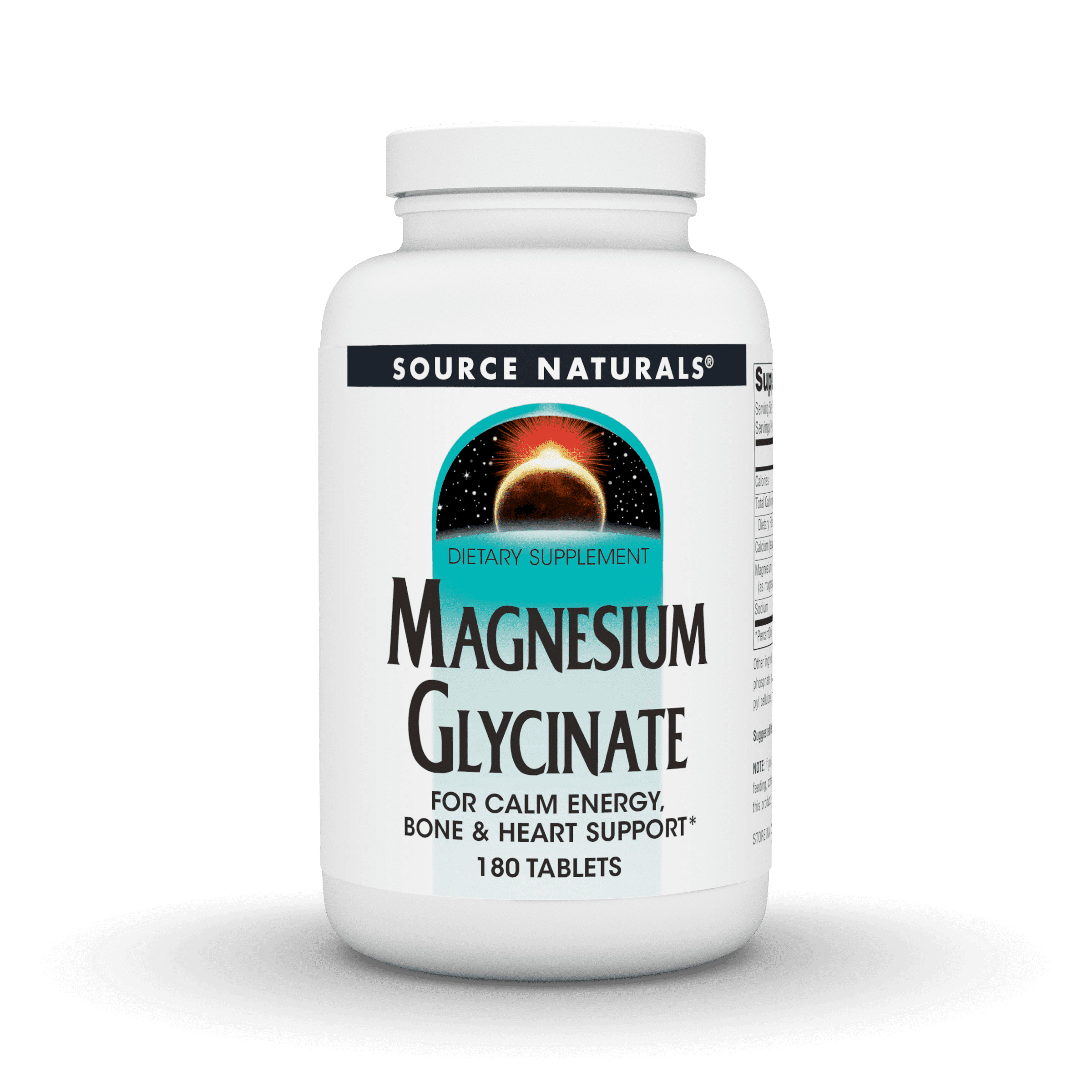 Source Naturals Magnesium Glycinate, for Calm Energy, Bone & Heart ...