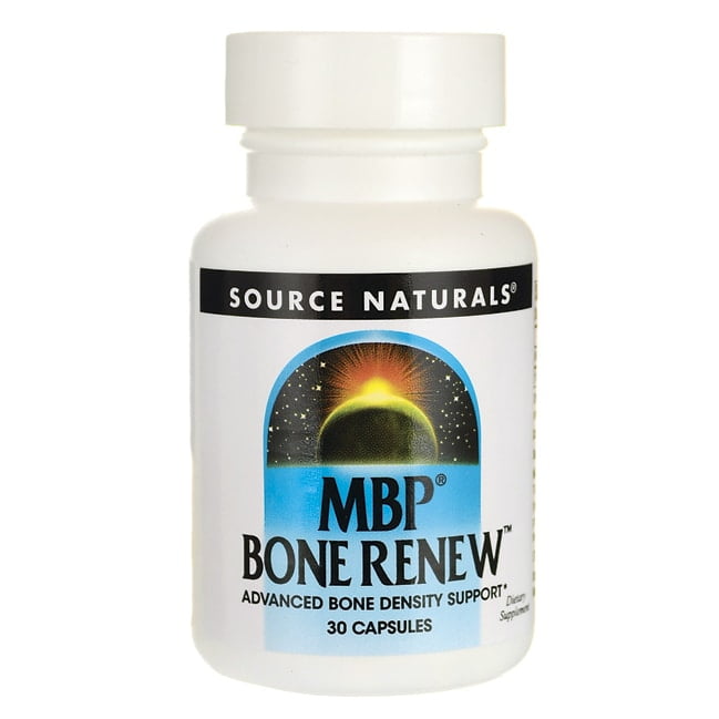Source Naturals Mbp Bone Renew 30 Caps - Walmart.com
