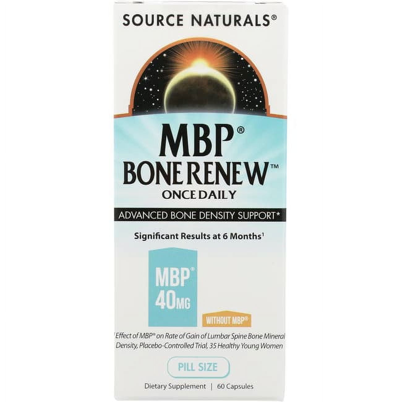 Source Naturals MBP Bone Renew - Calcium Health Supplements for Advanced Bone Density Support ...