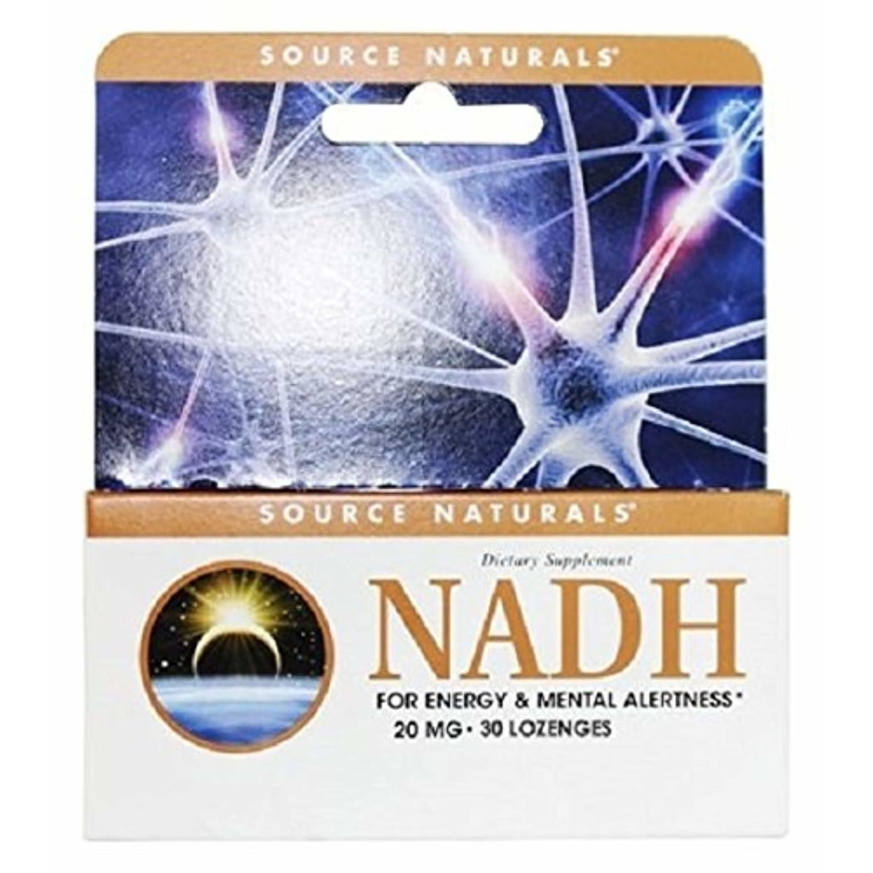 Source Naturals - NADH 20 mg. - 30 Tablets - Walmart.com
