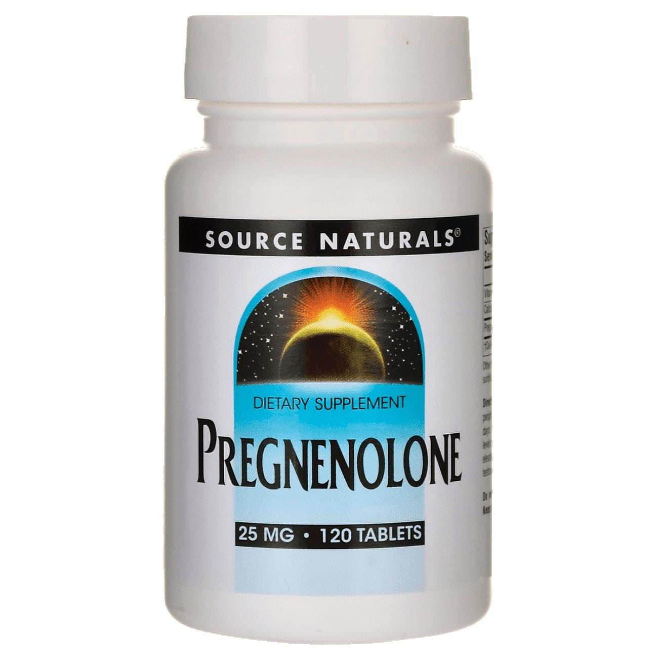 Source Naturals Pregnenolone 25 mg 120 Tabs - Walmart.com