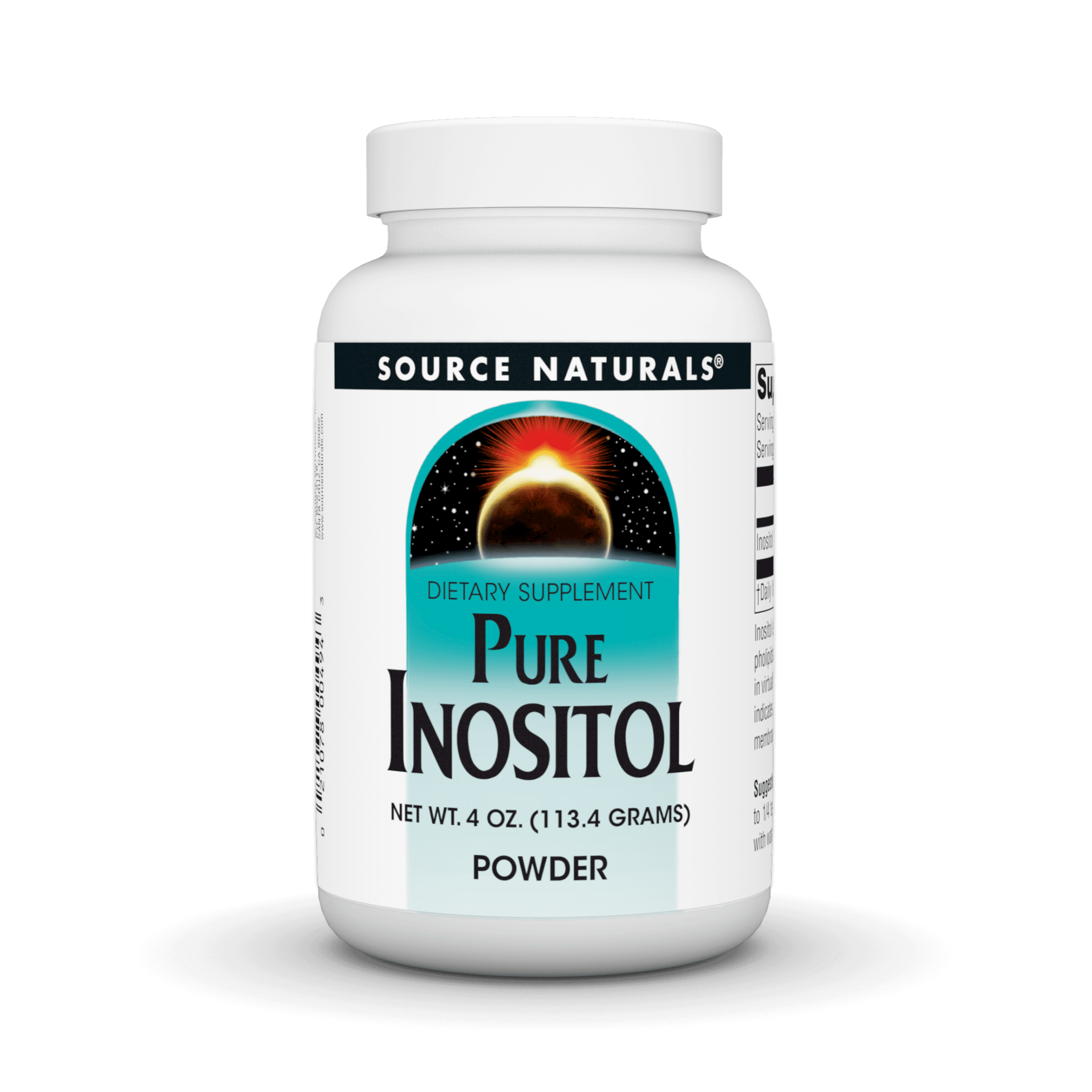 Source Naturals Pure Inositol, Dietary Supplement* - 4 oz. Powder ...