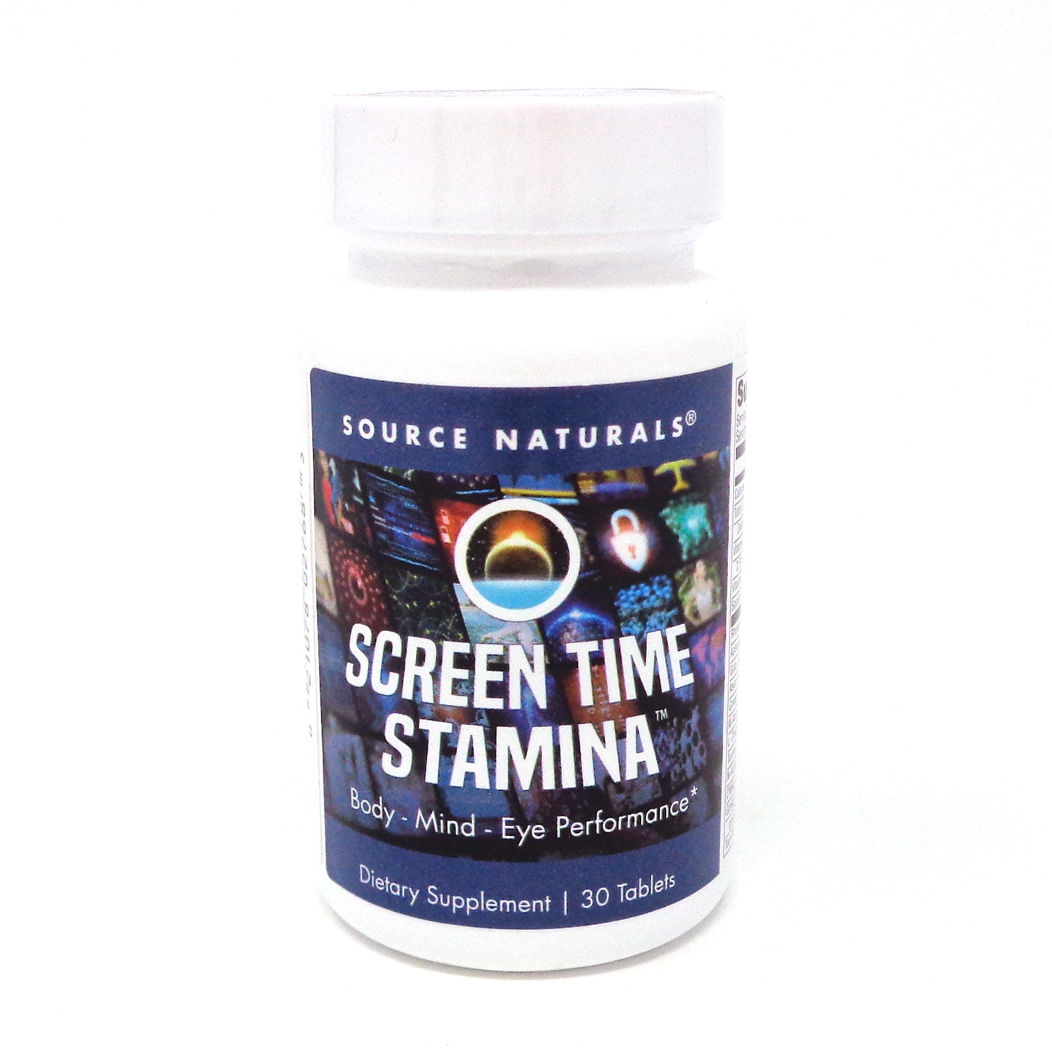 Source Naturals Screen Time Stamina 30 Tablets - Walmart.com