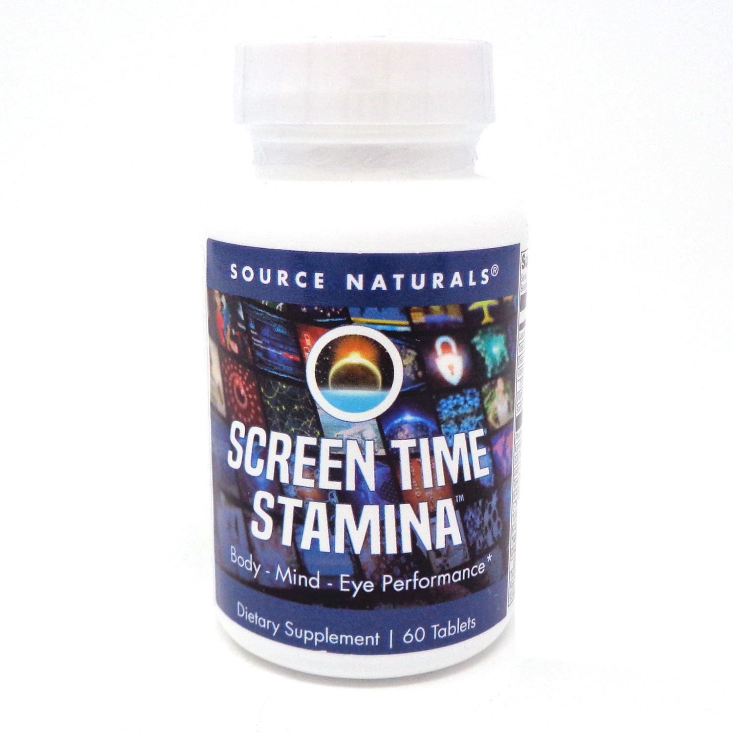Source Naturals Screen Time Stamina 60 Tablets - Walmart.com