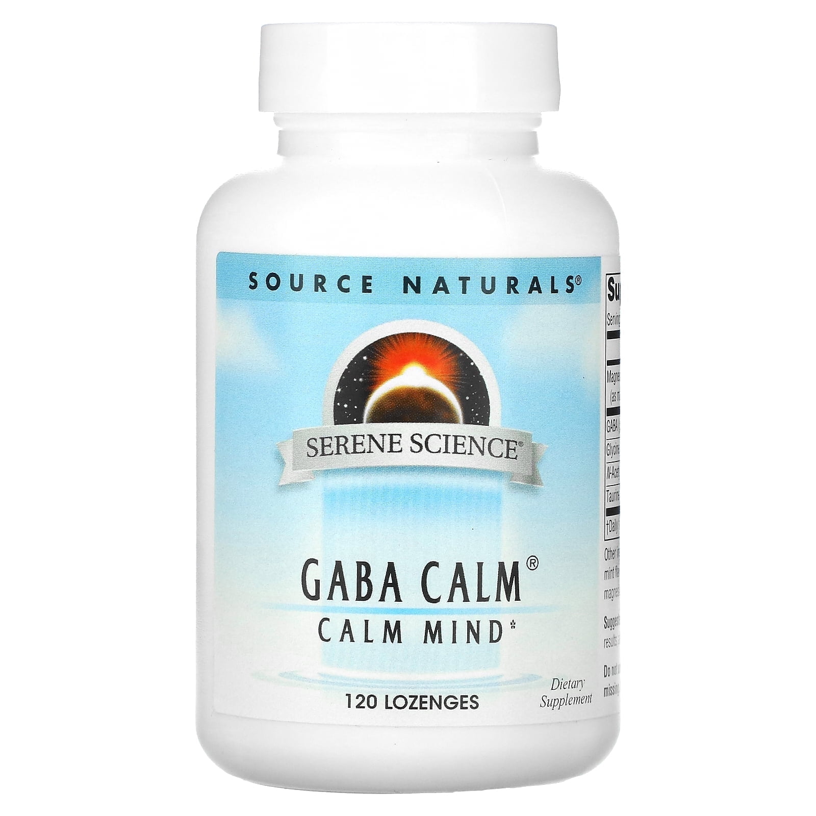Source Naturals Serene Science GABA Calm, Stress Relief with GABA ...