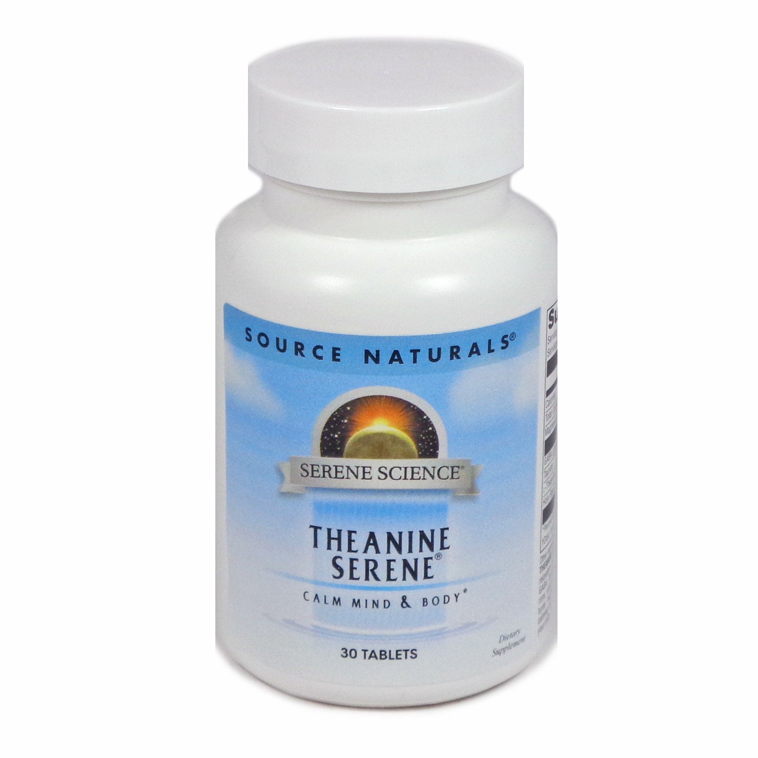 Source Naturals Serene Science Theanine Serene - Calm GABA Supplement ...